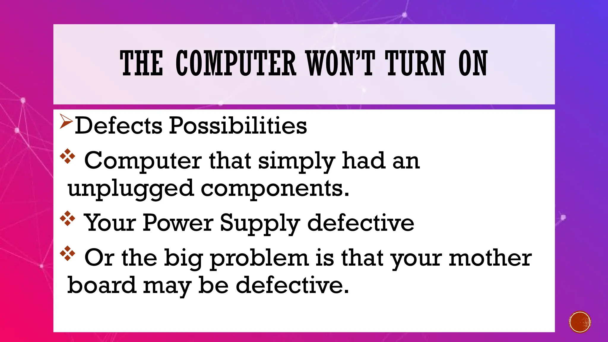 Troubleshooting for Grade 10 ICT Strand.pptx