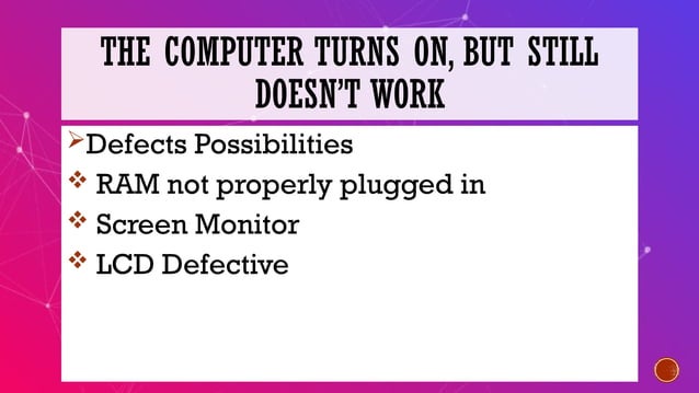 Troubleshooting for Grade 10 ICT Strand.pptx | IT and Internet Support ...