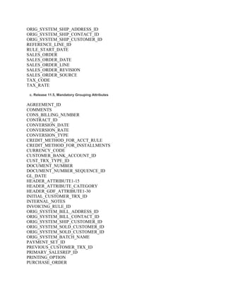 Troubleshooting grouping rules in auto invoice | PDF