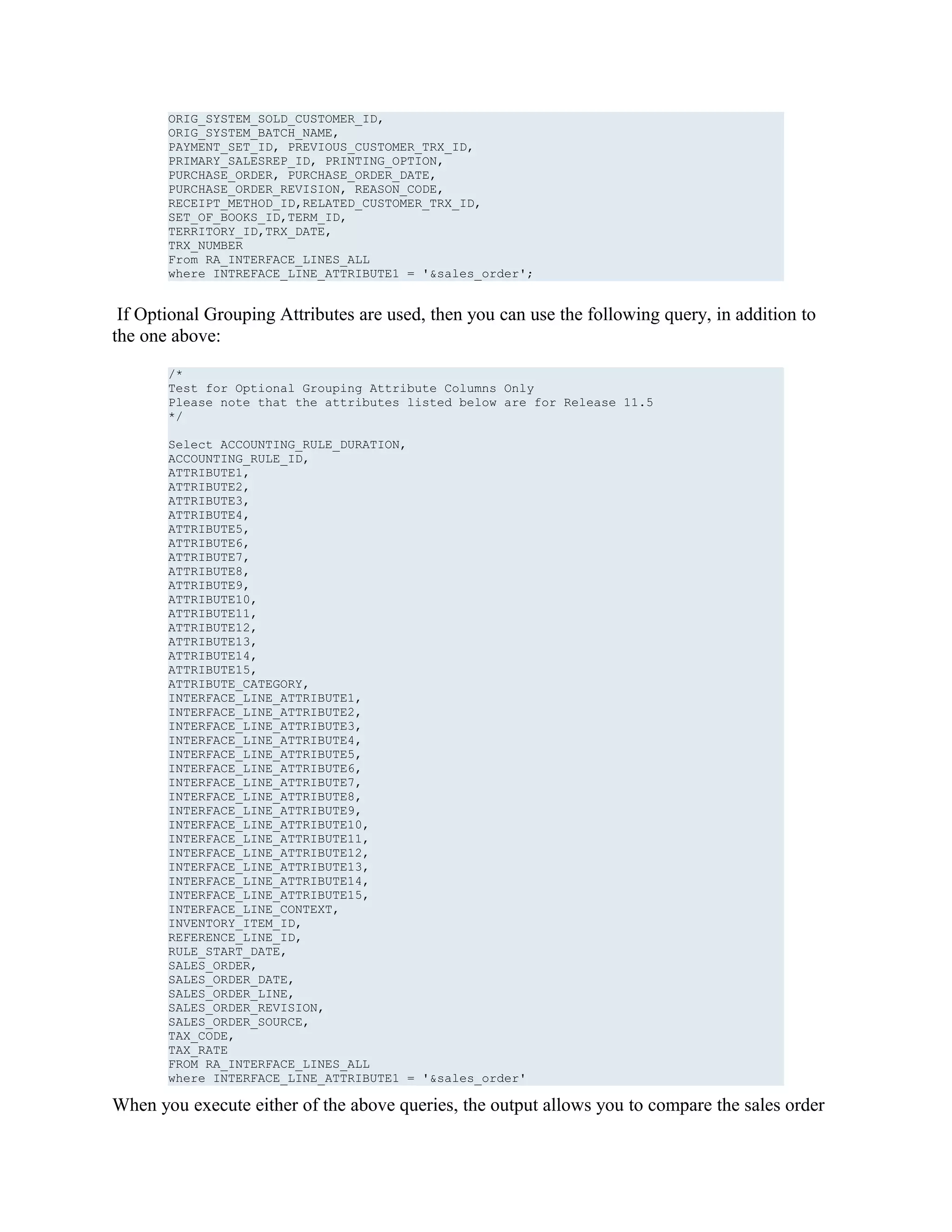 Troubleshooting grouping rules in auto invoice | DOC