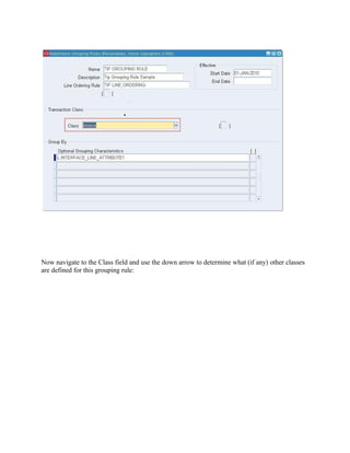 Troubleshooting grouping rules in auto invoice | PDF
