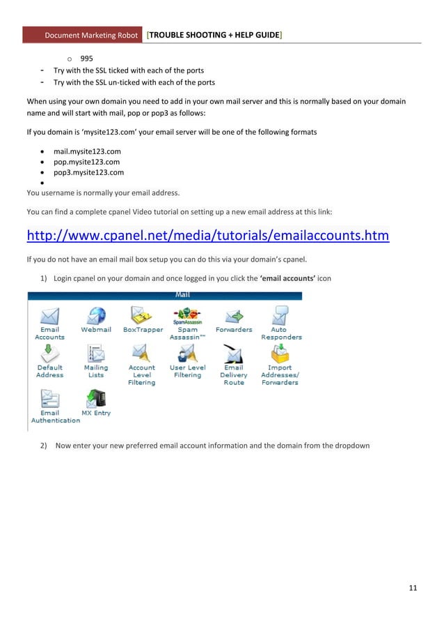 Troubleshooting guide | PDF