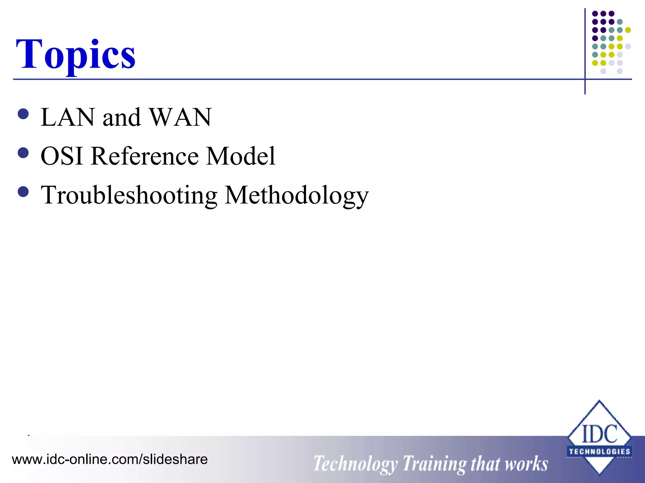 Troubleshooting Industrial Ethernet & TCP/IP Networks | PPT | Computer ...