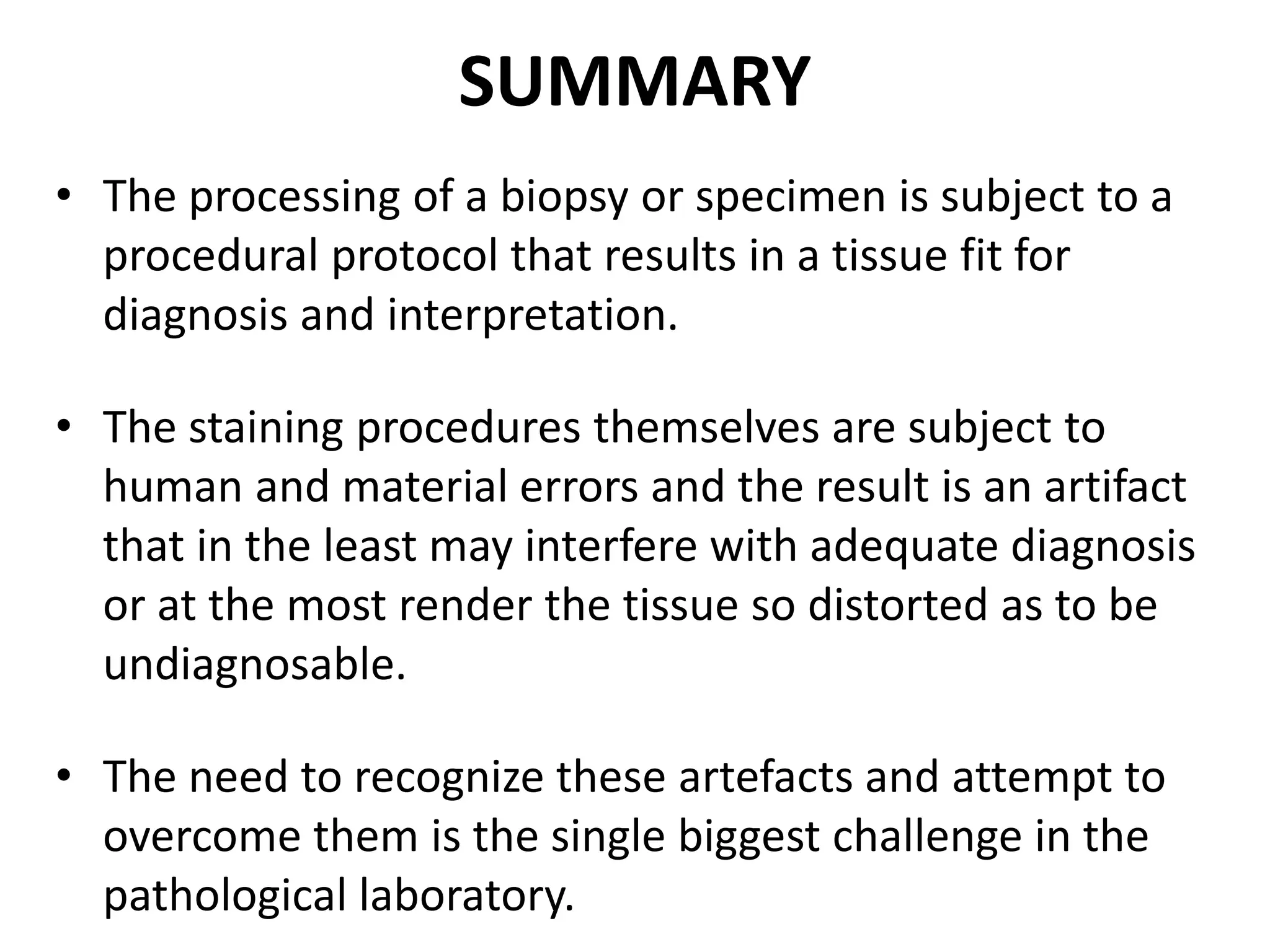 Troubleshooting in H&E Staining | PPTX