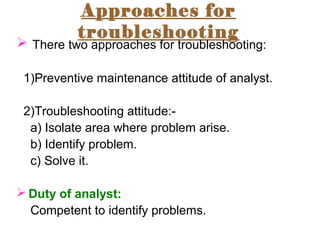 Troubleshooting in lcms | PPT