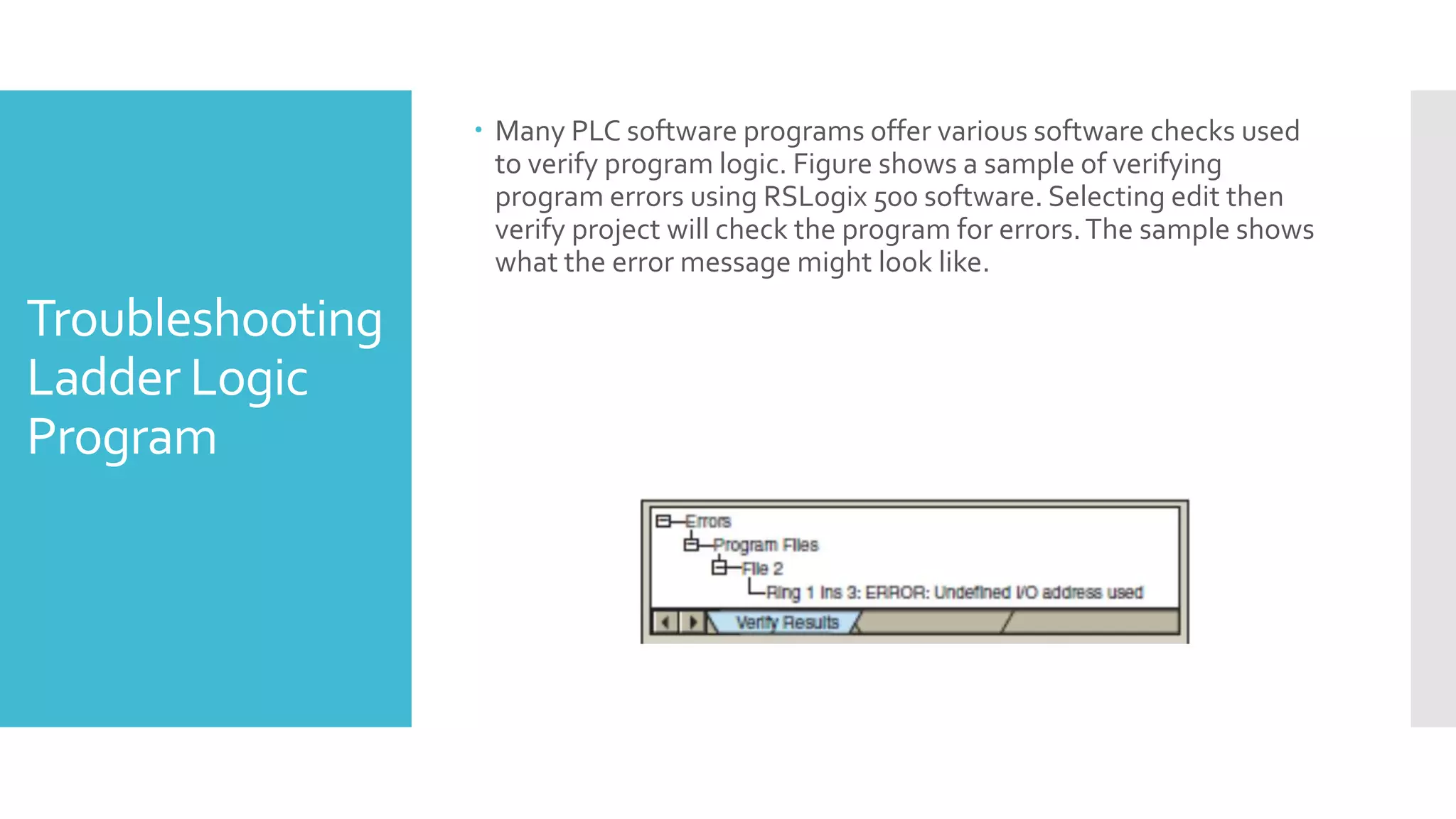 Troubleshooting In Plc Pptx Computing Technology And Computing