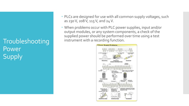 Troubleshooting in plc | PPTX | Computing | Technology & Computing