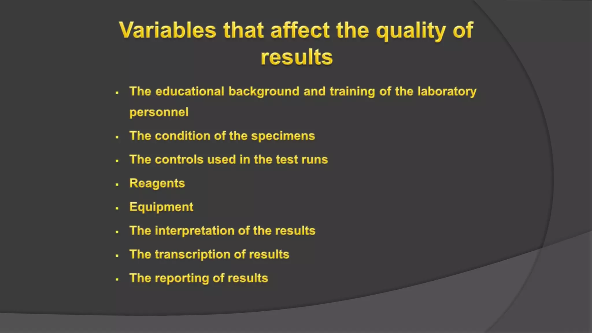 Troubleshooting IQC / EQAS | PPTX