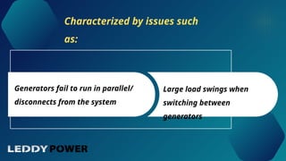 Troubleshooting Load Sharing Problems in Synchronous Generators | PPTX