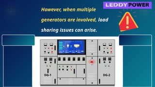 Troubleshooting Load Sharing Problems in Synchronous Generators | PPTX