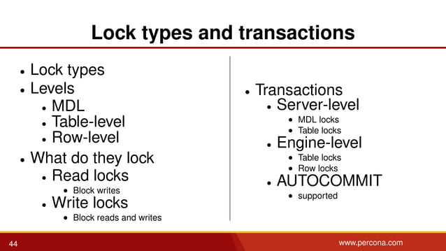 Basic Mysql Troubleshooting For Oracle Database Administrators Ppt