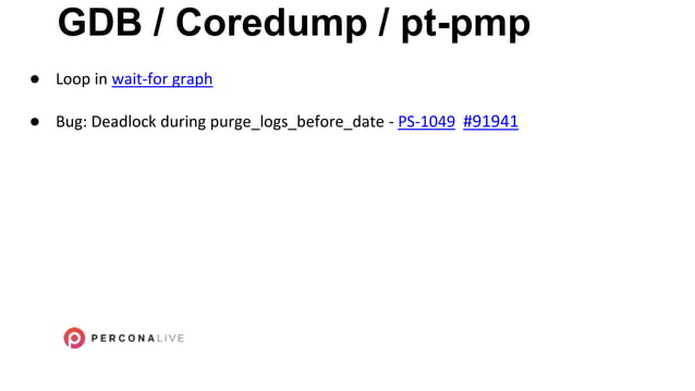 Troubleshooting Mysql From A Mysql Developer Perspective Ppt 8743