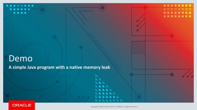 Troubleshooting Native Memory Leaks in Java Applications | PPT