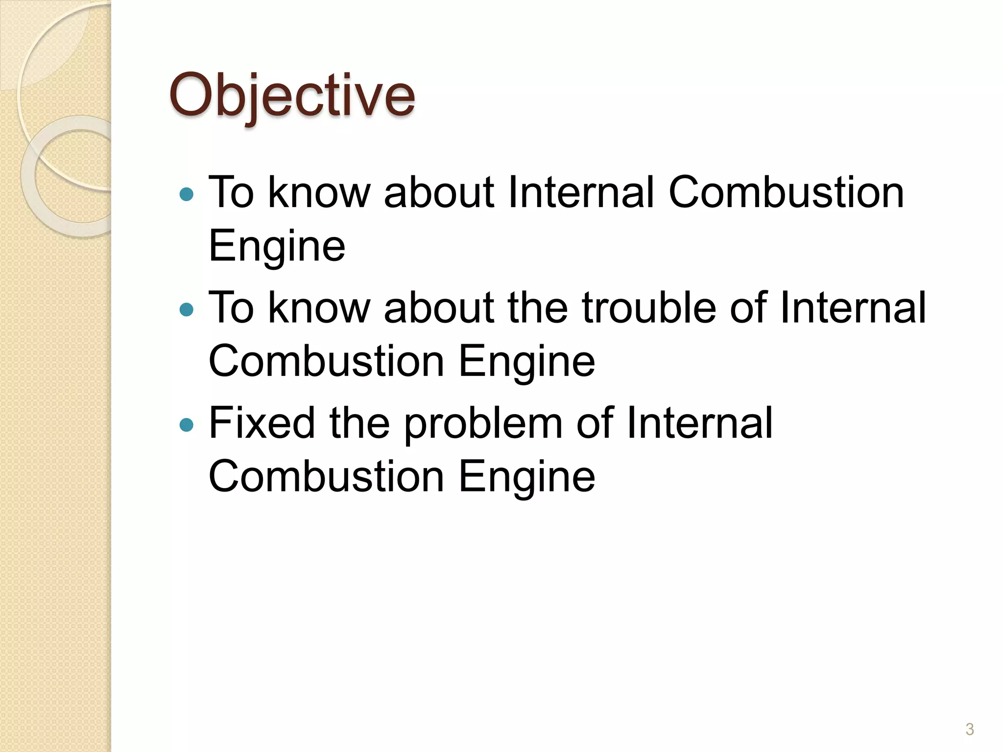 Troubleshooting of internal combustion engine | PPTX