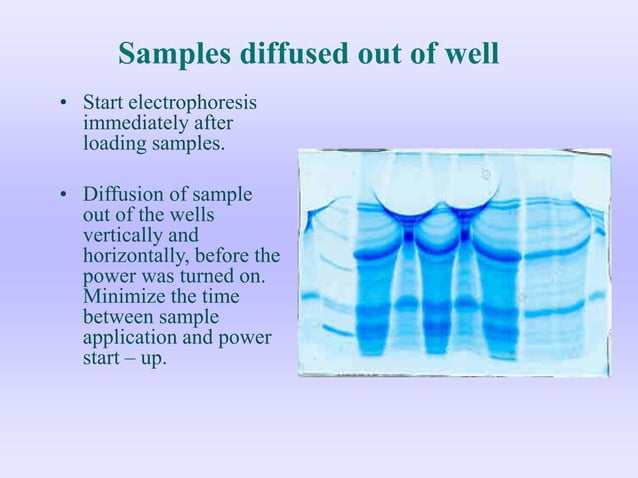 Trouble Shooting of SDS PAGE Analysis | PDF | Chemistry | Science