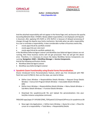 Troubleshooting oracle apps | PDF