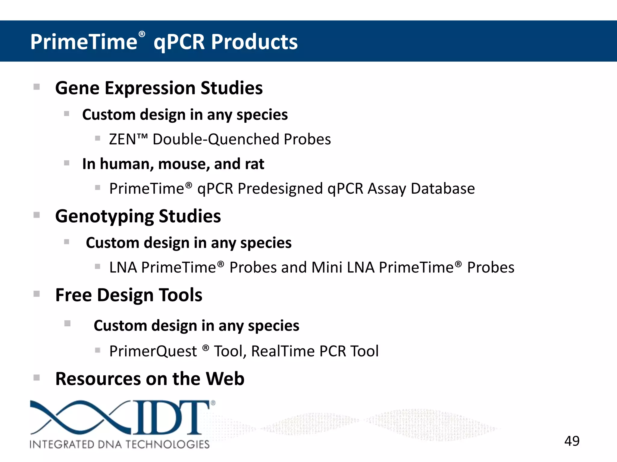 Troubleshooting qPCR: What Are My Amplification Curves Telling Me? | PPTX