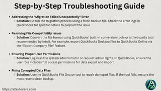 Troubleshooting QuickBooks Migration Errors: A Comprehensive Guide | PPT