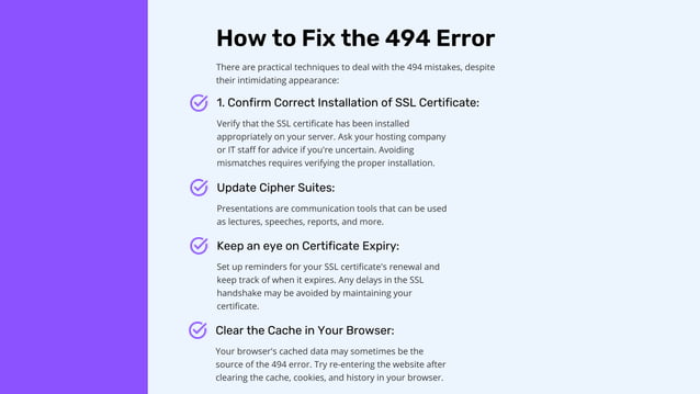 Troubleshooting the 494 Error.pptx