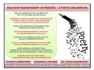 PROSTATE CANCER POST OP RADIOTHERAPY | PPTX