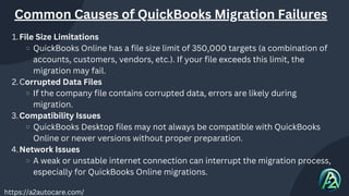 Troubleshooting Unexpected QuickBooks Migration Failures | PPT