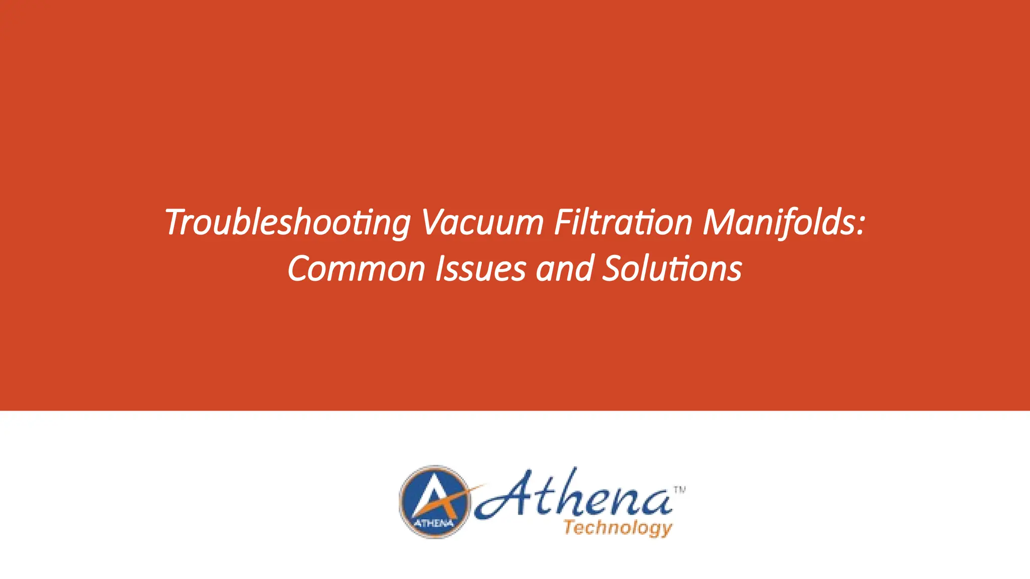 Troubleshooting Vacuum Filtration Manifolds Common Issues and Solutions.pptx