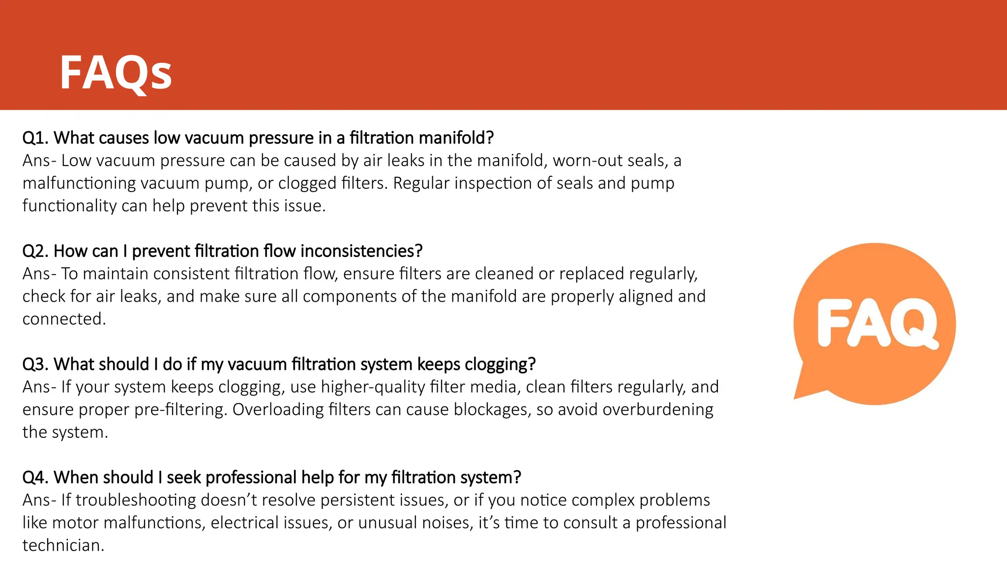 Troubleshooting Vacuum Filtration Manifolds Common Issues and Solutions ...