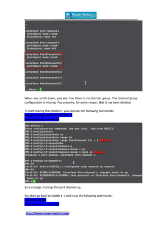 Troubleshooting vlan switch problems part2 | PDF
