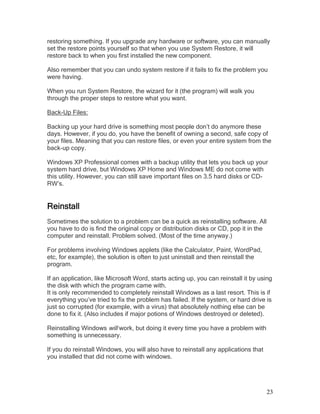 Troubleshooting Your PC (From MedRule Business Solutions) | PDF