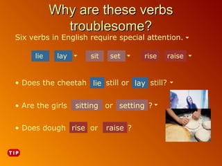 Troublesome verbs | PPT