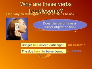 Troublesome verbs | PPT