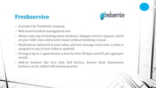 Trouble ticket systems | PPTX