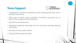 Trouble ticket systems | PPTX