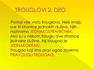 Trouglovi | PPT