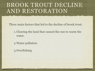 Trout in the classroom | PPT