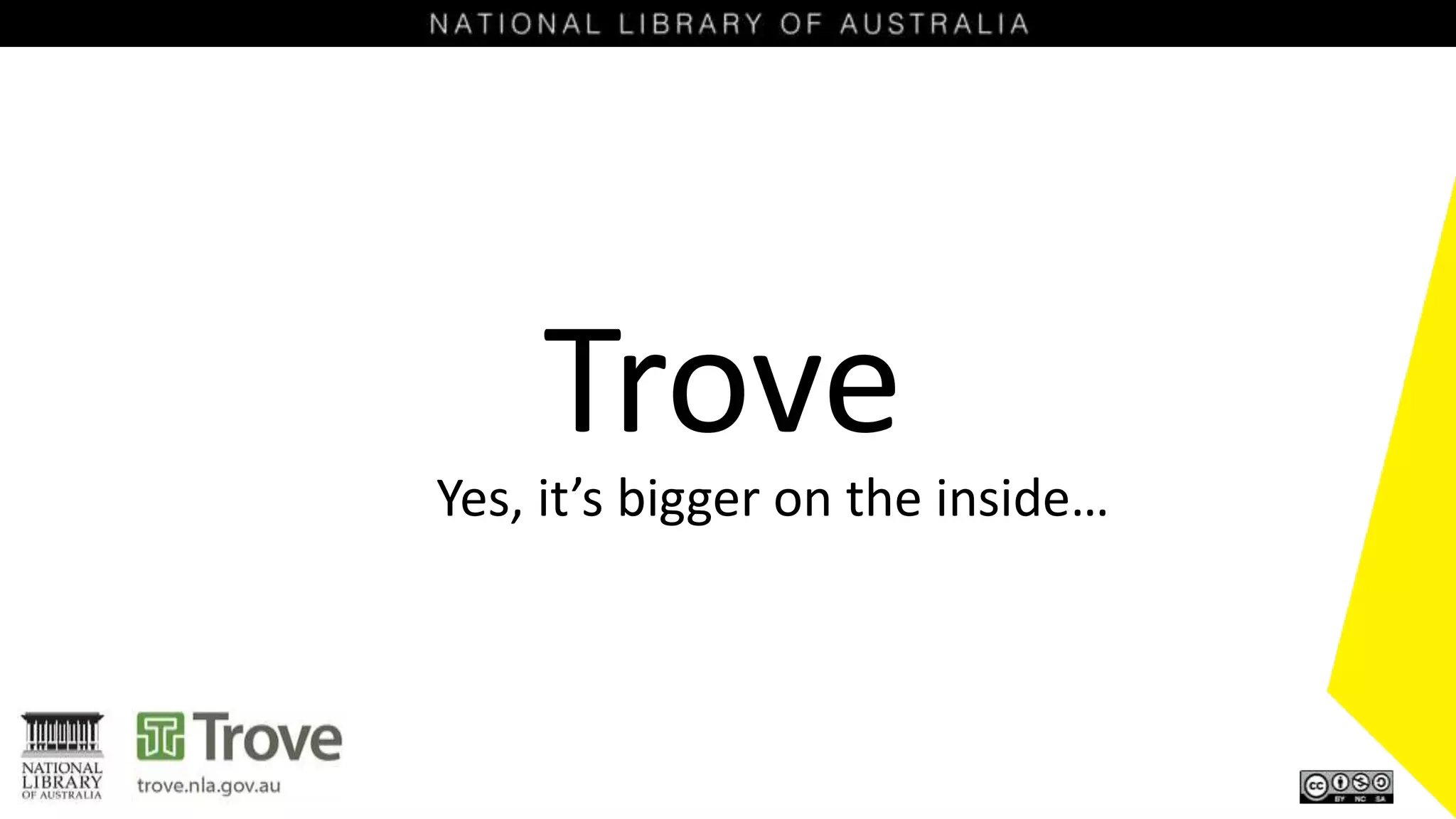 National Library of Australia -Trove | PPTX