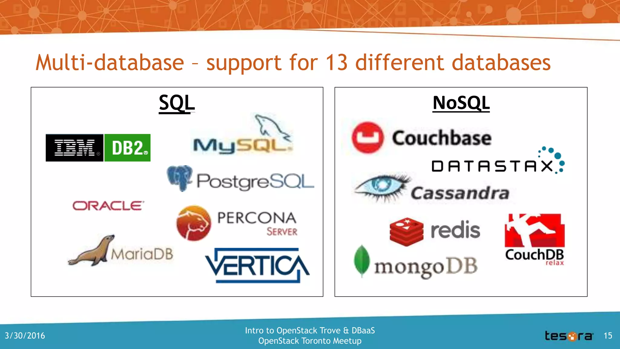 Introduction To Openstack Trove And Database As A Service Ppt