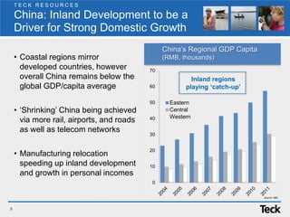 Teck Resources Overview & Strategy | PDF