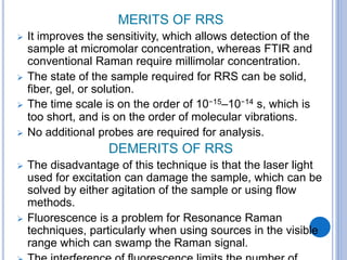 Resonance Raman Spectroscopy | PPTX