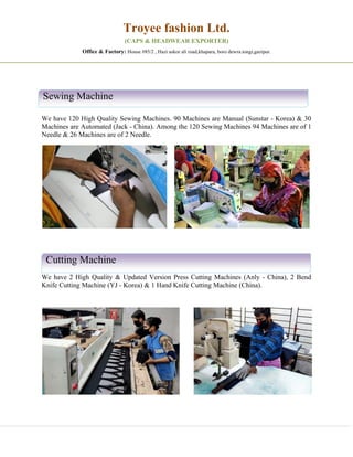 factory profile of troyee fashion | PDF