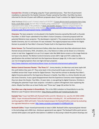 Troyer patent charts 101413 | PDF