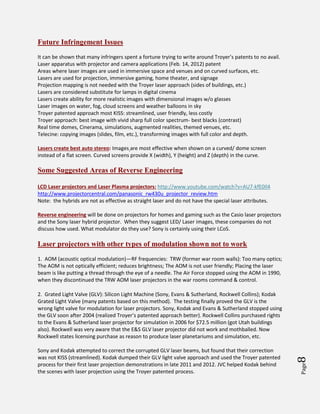 Troyer patent charts 101413 | PDF