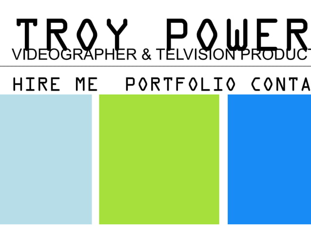 Troy portfolio | PPT