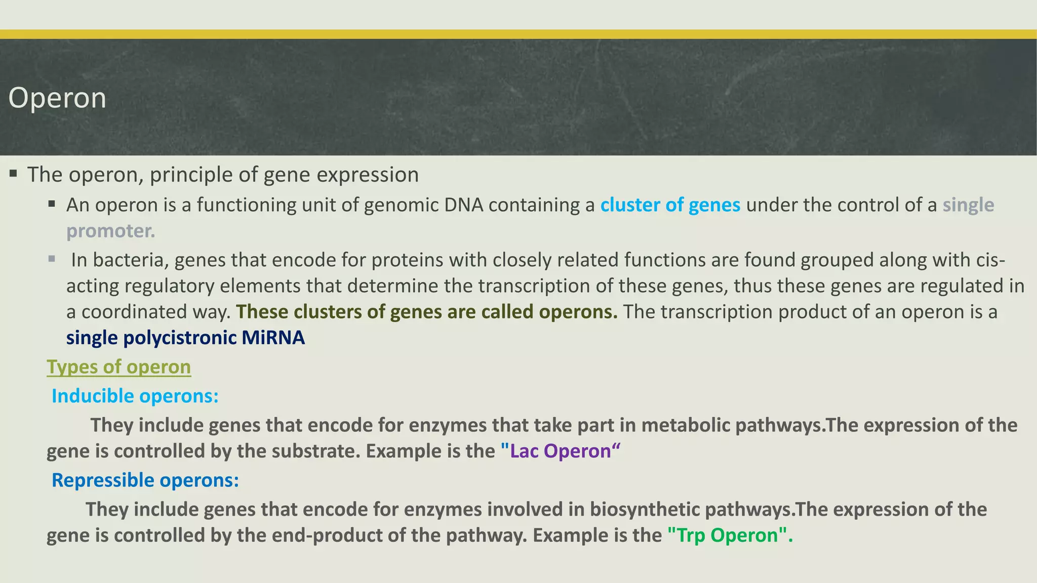 Trp operon | PPTX
