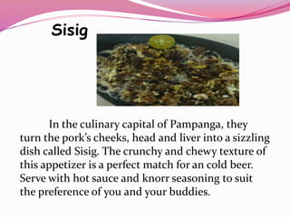 Gastronomical Tourism Philippines | PPTX