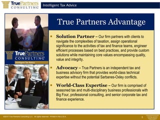 About True Partners Consulting Generic | PPT | Management Consulting ...