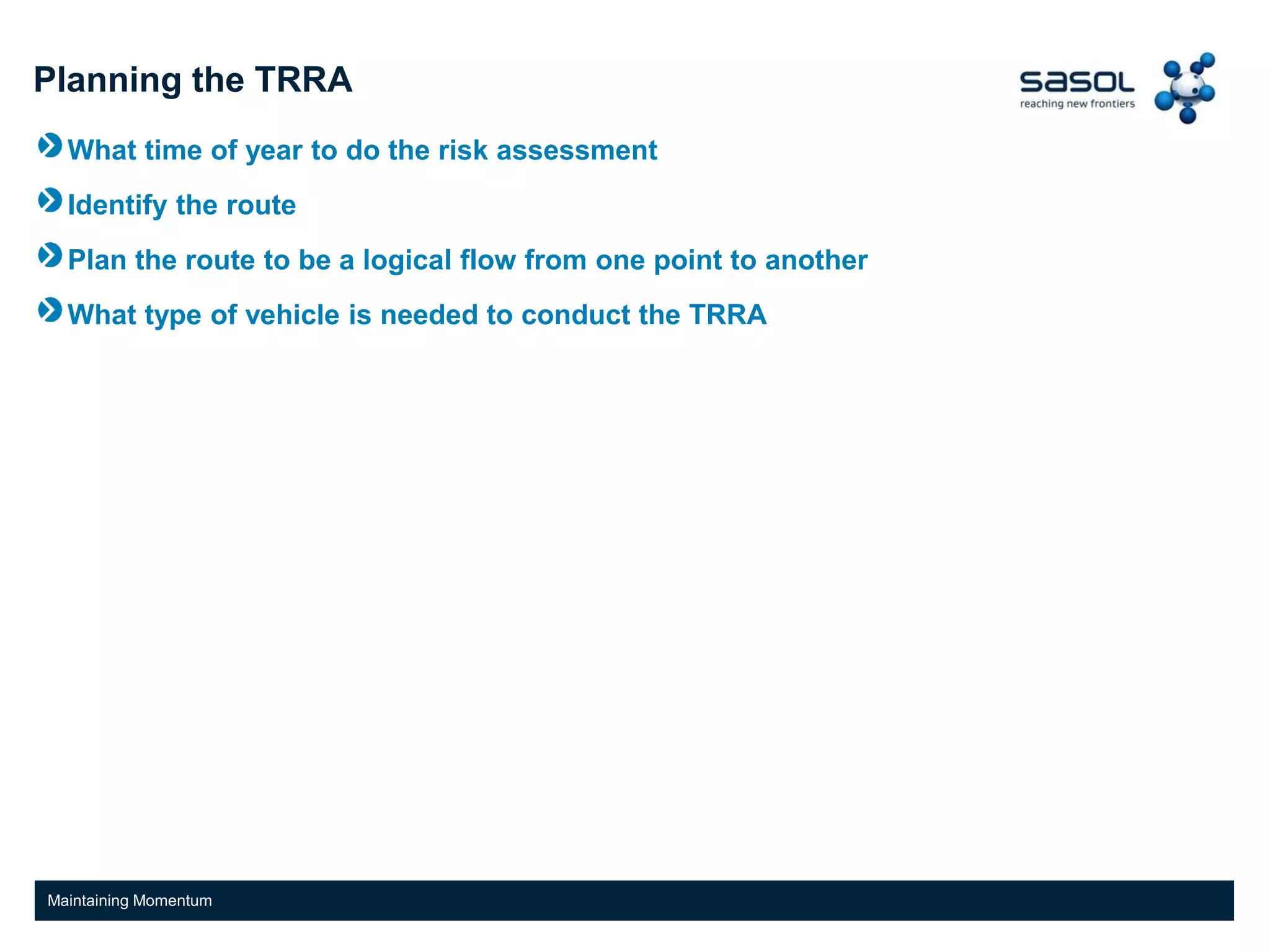 Transport route assessment Africa | PDF
