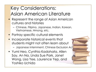 TRRC Presentation - Multicultural Children's Literature | PPT