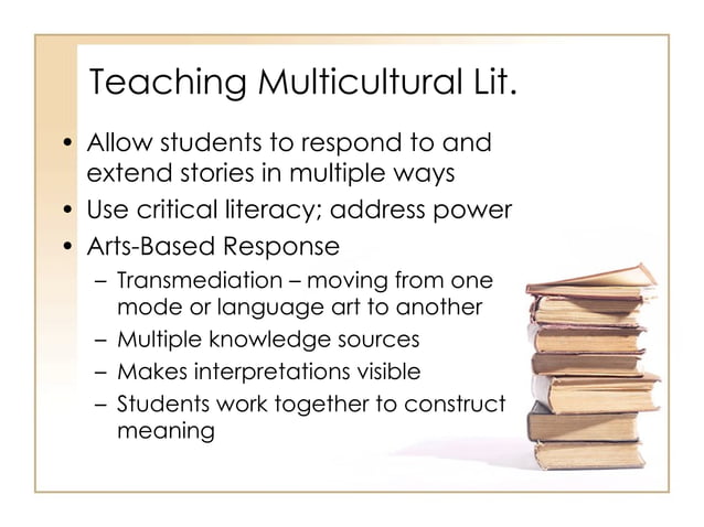 TRRC Presentation - Multicultural Children's Literature | PPT
