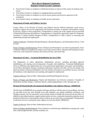 Three Rivers Regional Commission Regional Transit | PDF